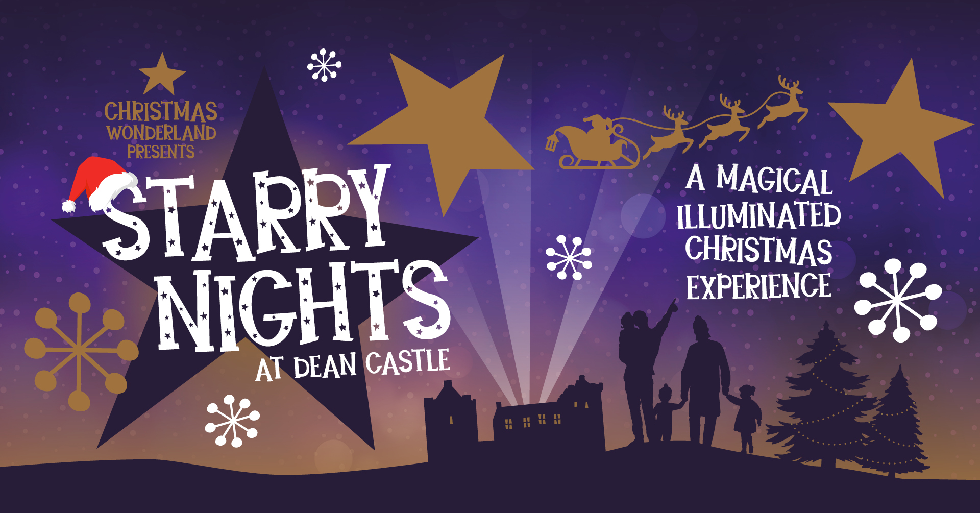 Starry Nights is a magical illuminated Christmas Experience -Grotto